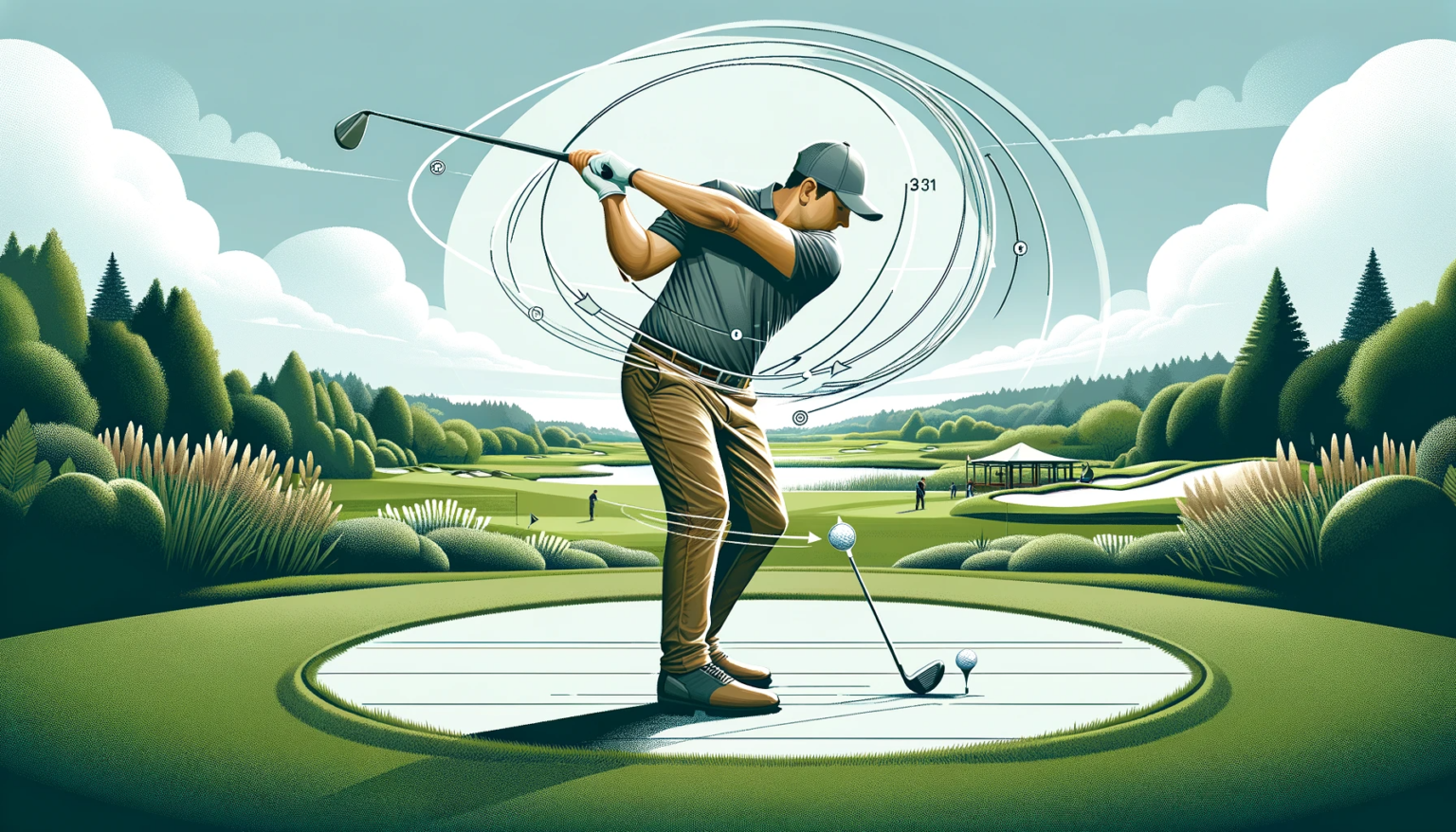 スイングプレーンとシャローイングの関連性 - E1golfによる詳細ガイド